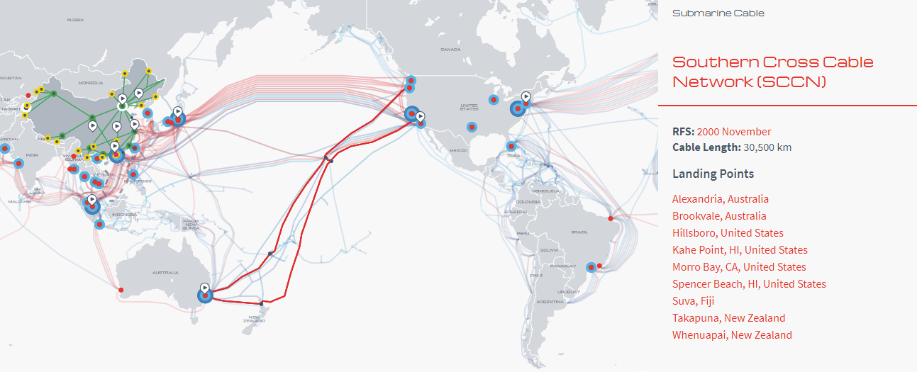 中国联通国际海底电缆 | 柴郡猫