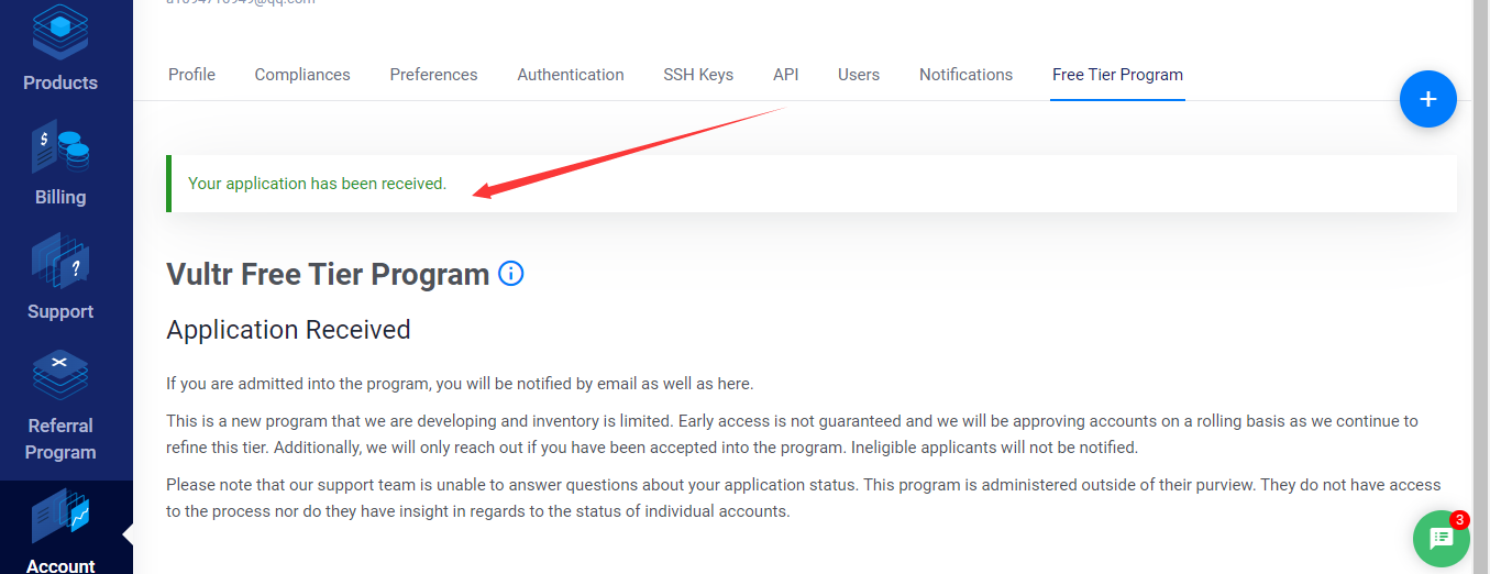 Vultr免费VPS申请 | 柴郡猫